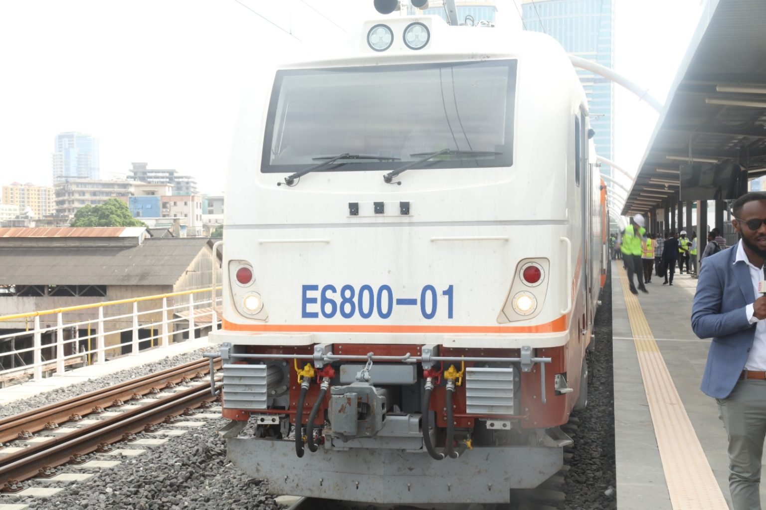 TRC launches first electric train test run - Media Wire Express